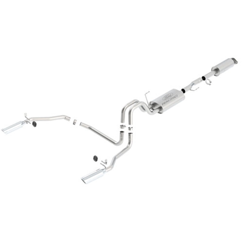 Ford Racing Ford F-150 5.0L TI-VCT Cat-Back Sport Exhaust System 145in ...