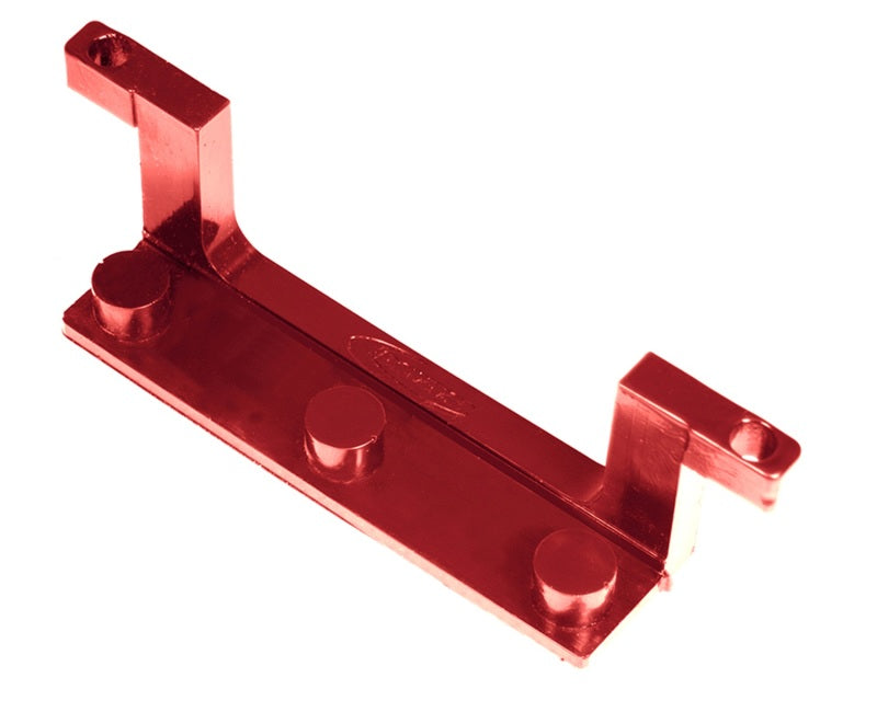 Daystar License Plate Bracket for Roller Fairlead Isolator Red ...